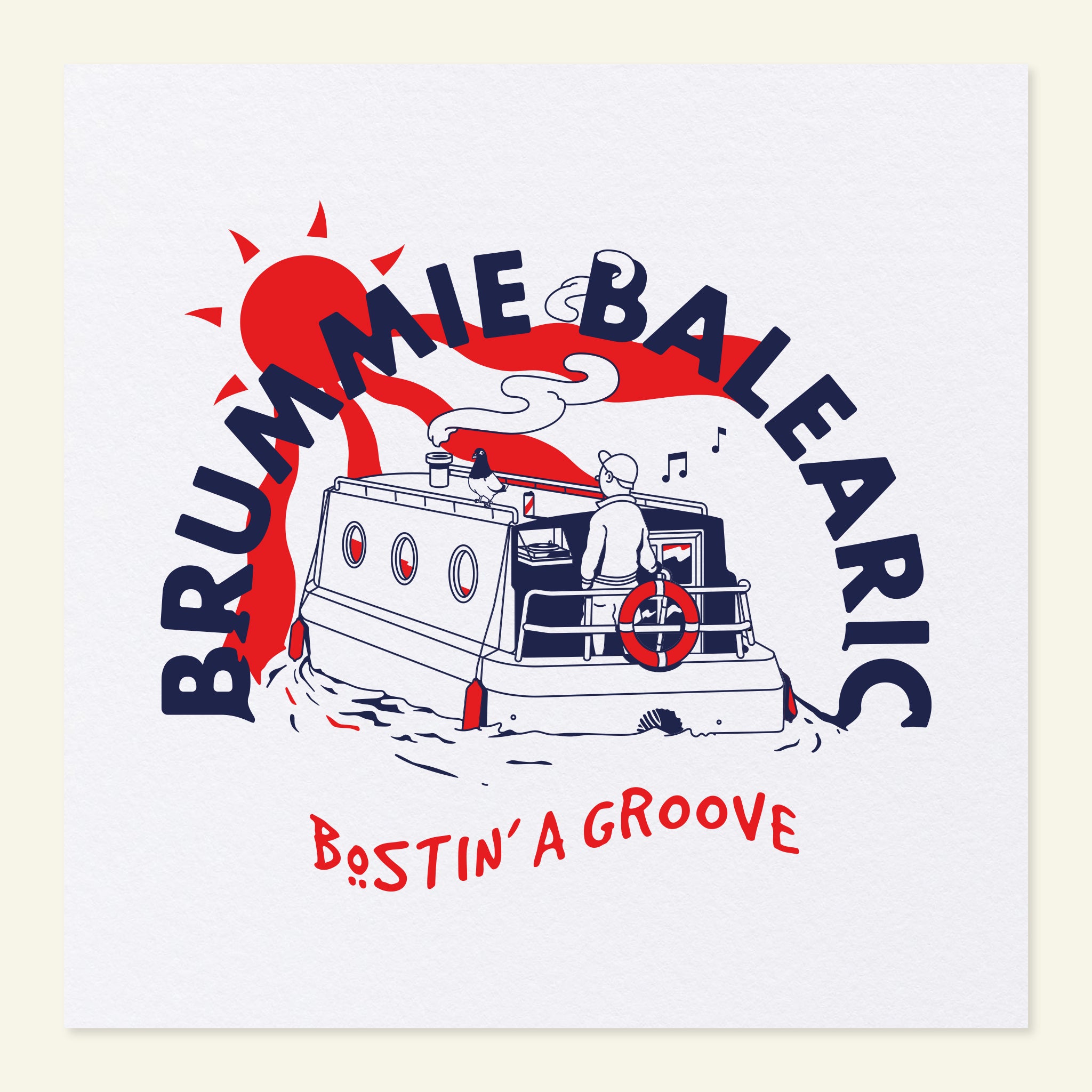 Brummie Balearic Print