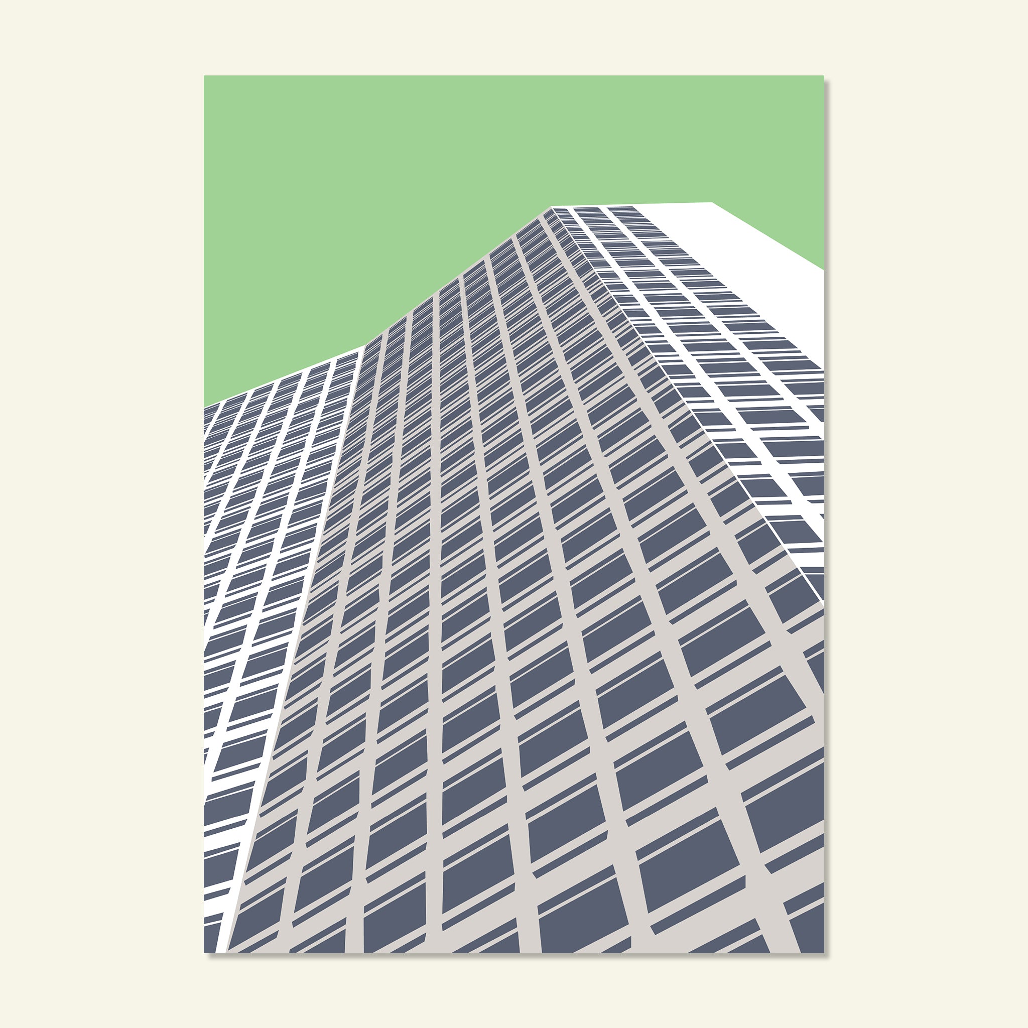 Landmark Print - Alpha Tower